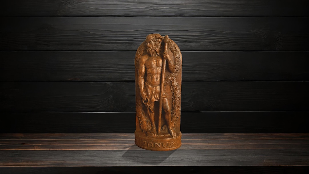 Janus Roman God Statue Janus Roman Figure Pagan Statue Roman Statue ...