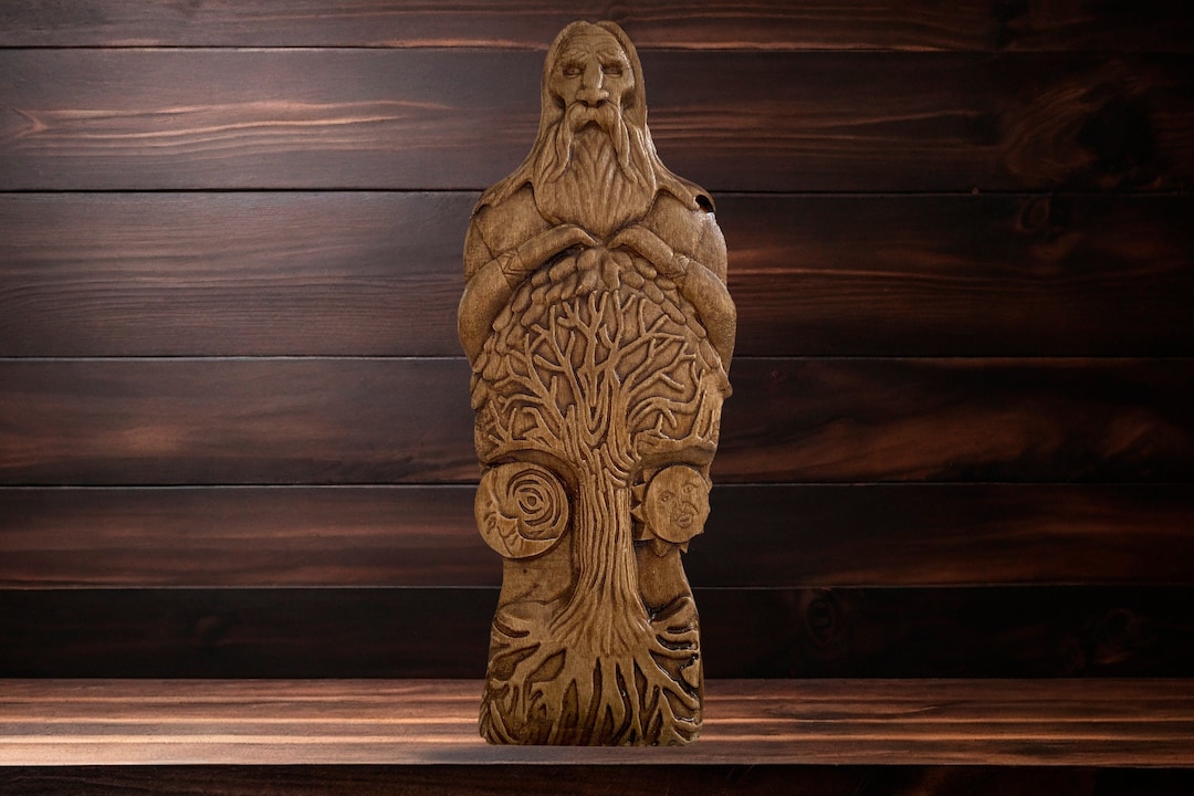 Rod Slavic God Statue Slavic Pantheon Pagan God Slavic Altar Rod God ...