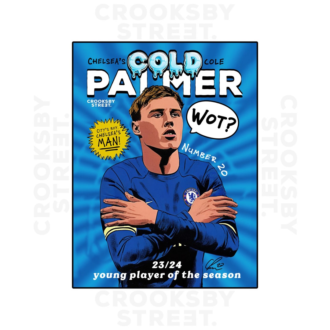 Cole Palmer Poster - Chelsea Football Club - "cold Palmer" V2 - Etsy ...
