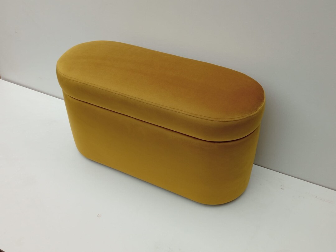 Oval Bench Pouffe - Etsy