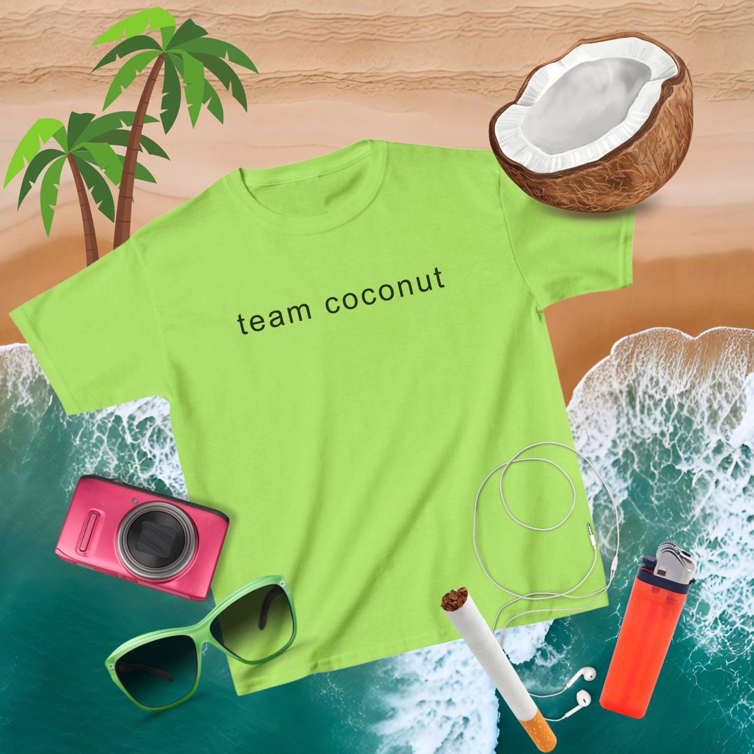 Team Coconut Baby Tee, Kamala Harris Coconut Tree, Y2k 90s Style ...