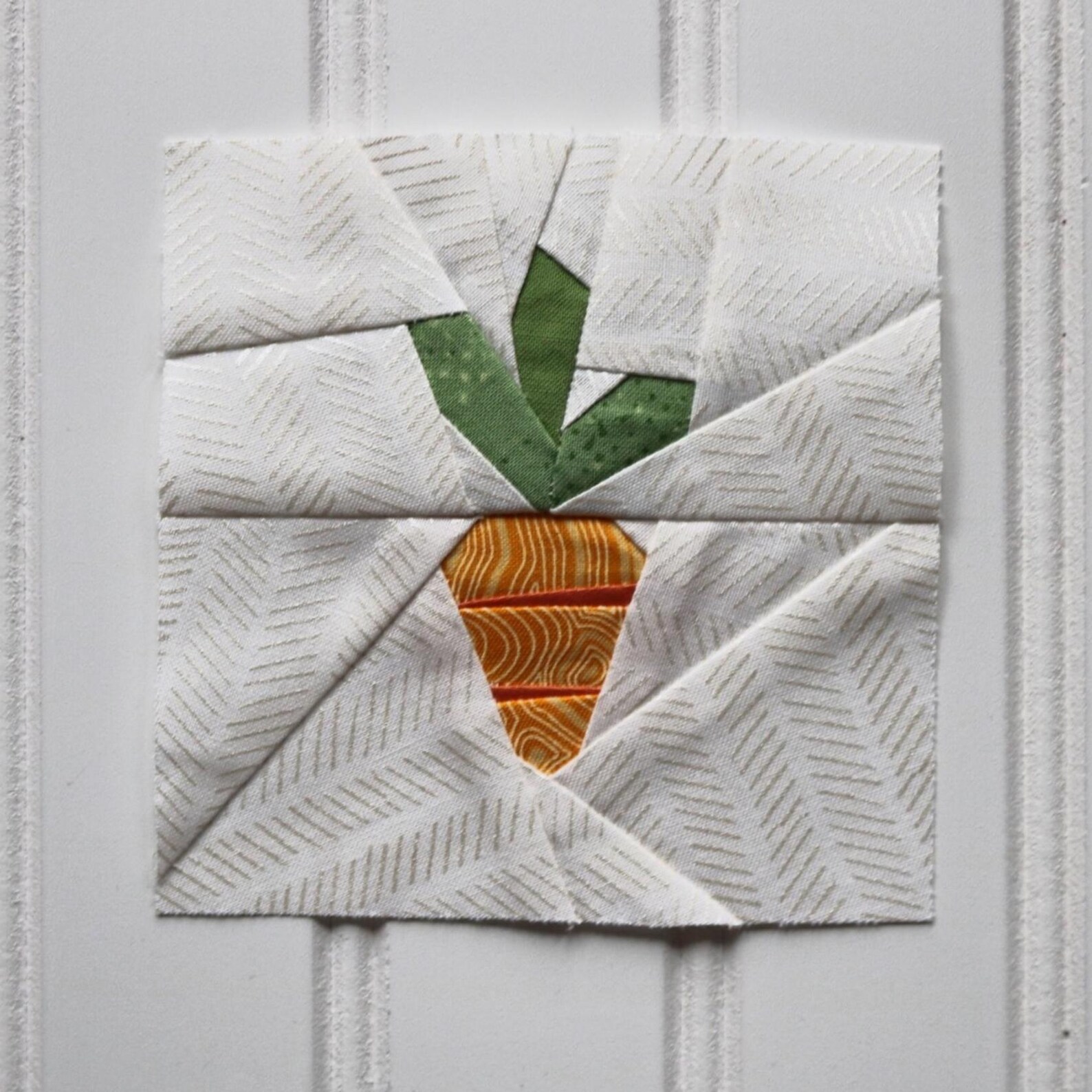 Carrot Foundation Paper Piecing Quilt Block Set - Etsy