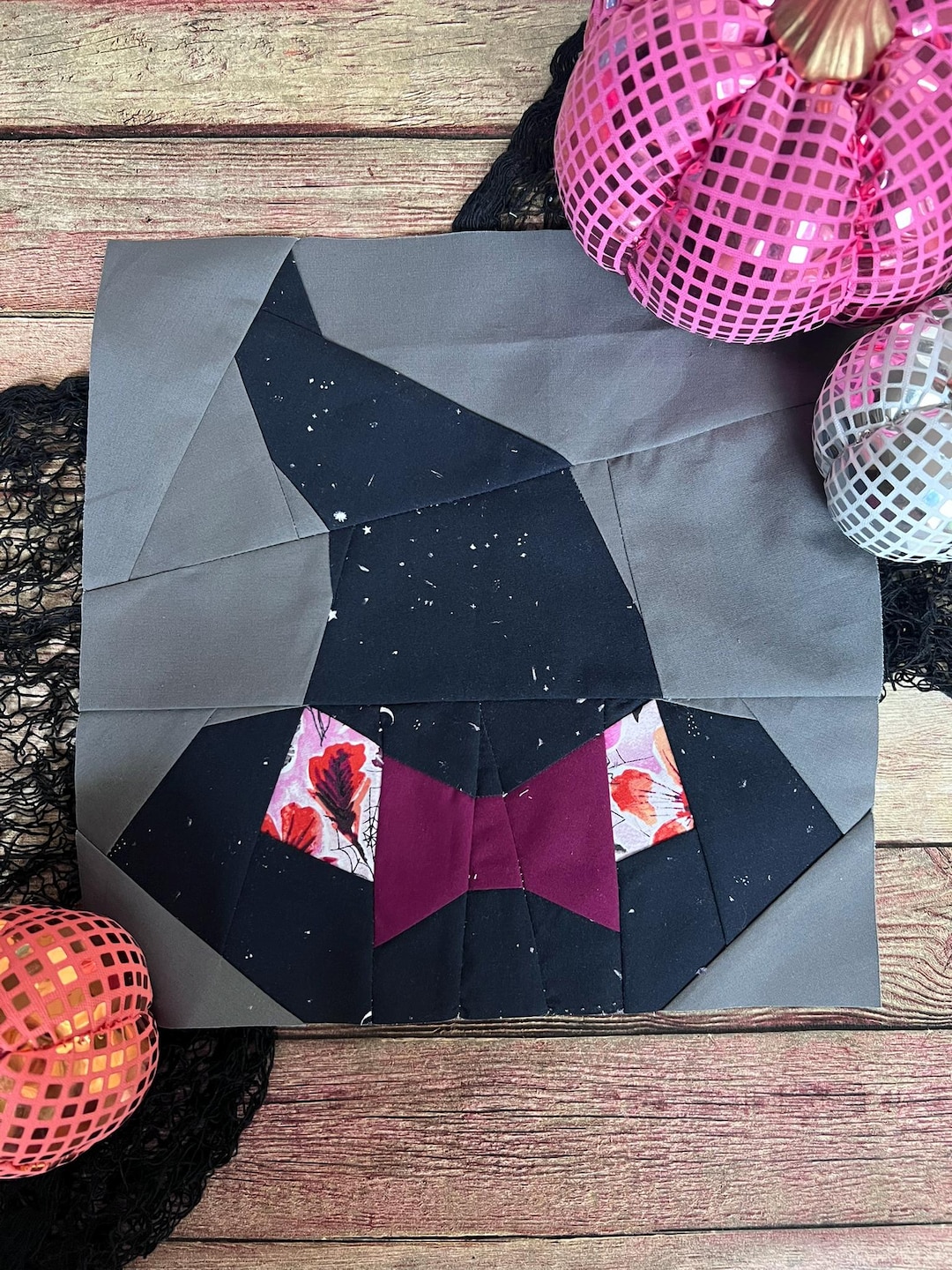 Witch, Please Witch Hat Foundation Paper Piecing Quilt Block Pattern - Etsy