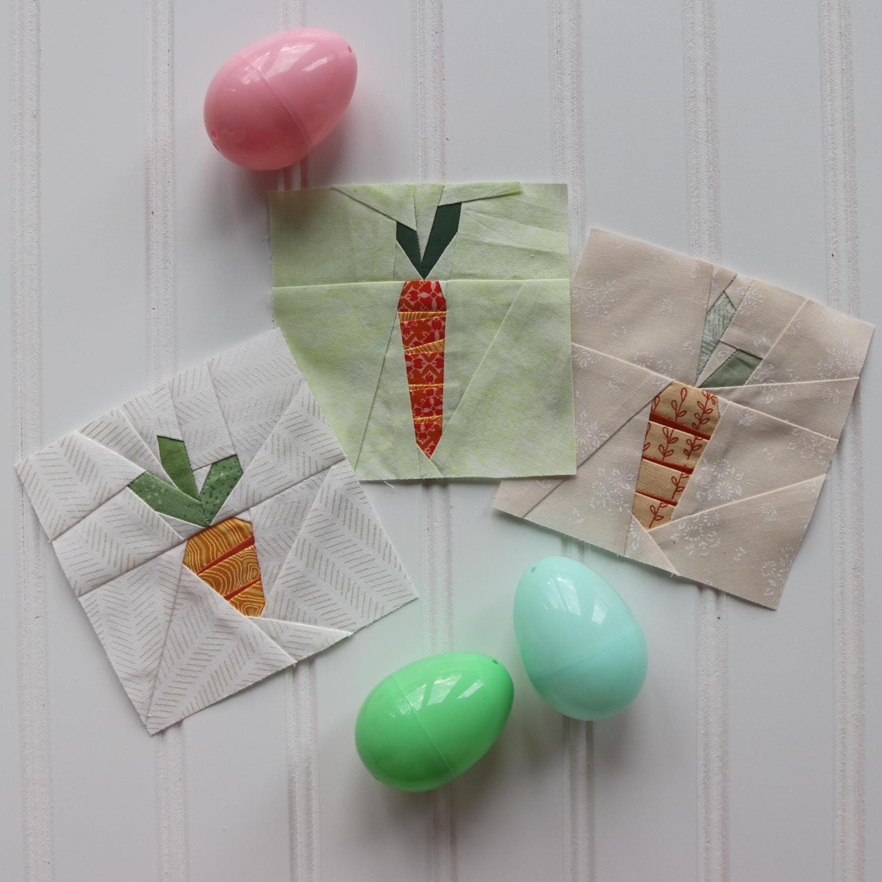 Carrot Foundation Paper Piecing Quilt Block Set - Etsy