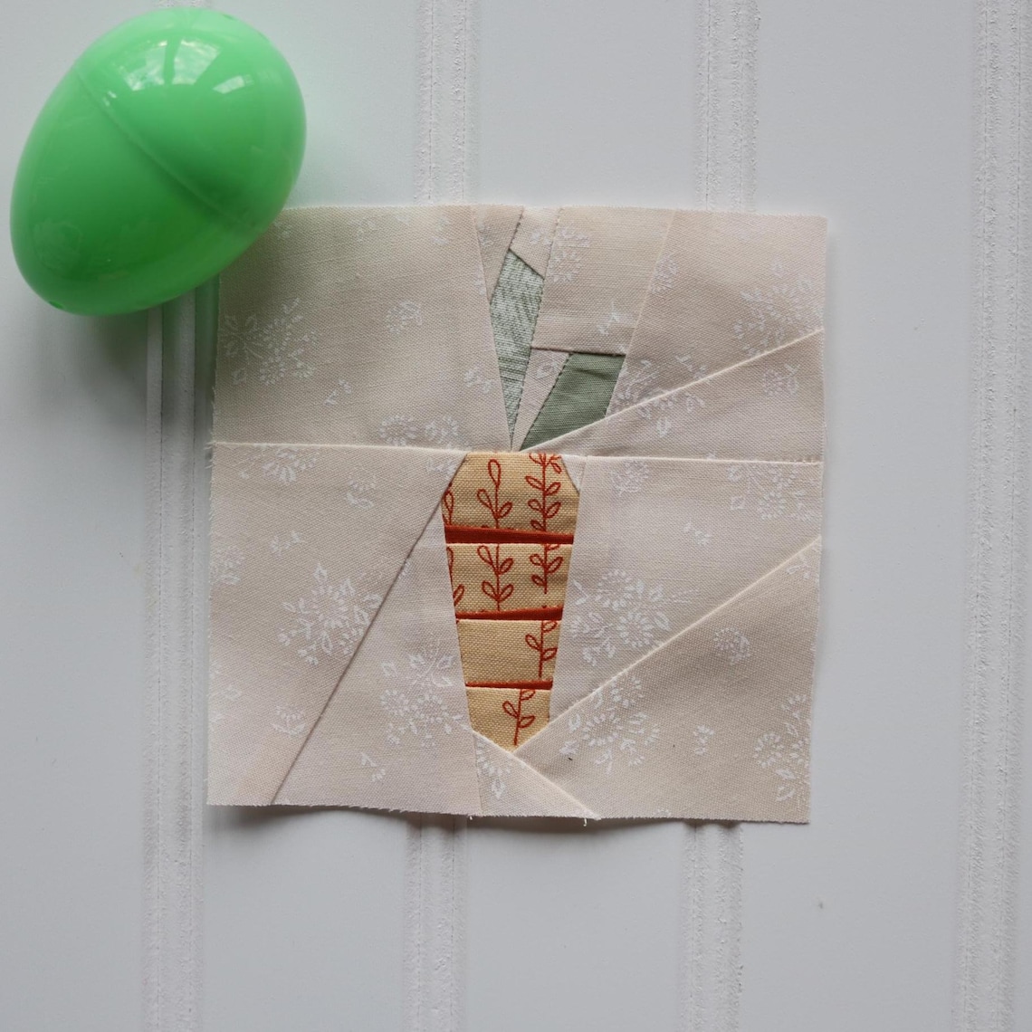 Carrot Foundation Paper Piecing Quilt Block Set - Etsy