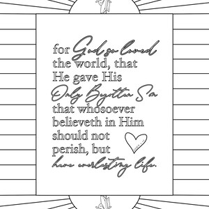 Christian Valentine's Day Coloring Page Bundle | Mutual/young Women's ...