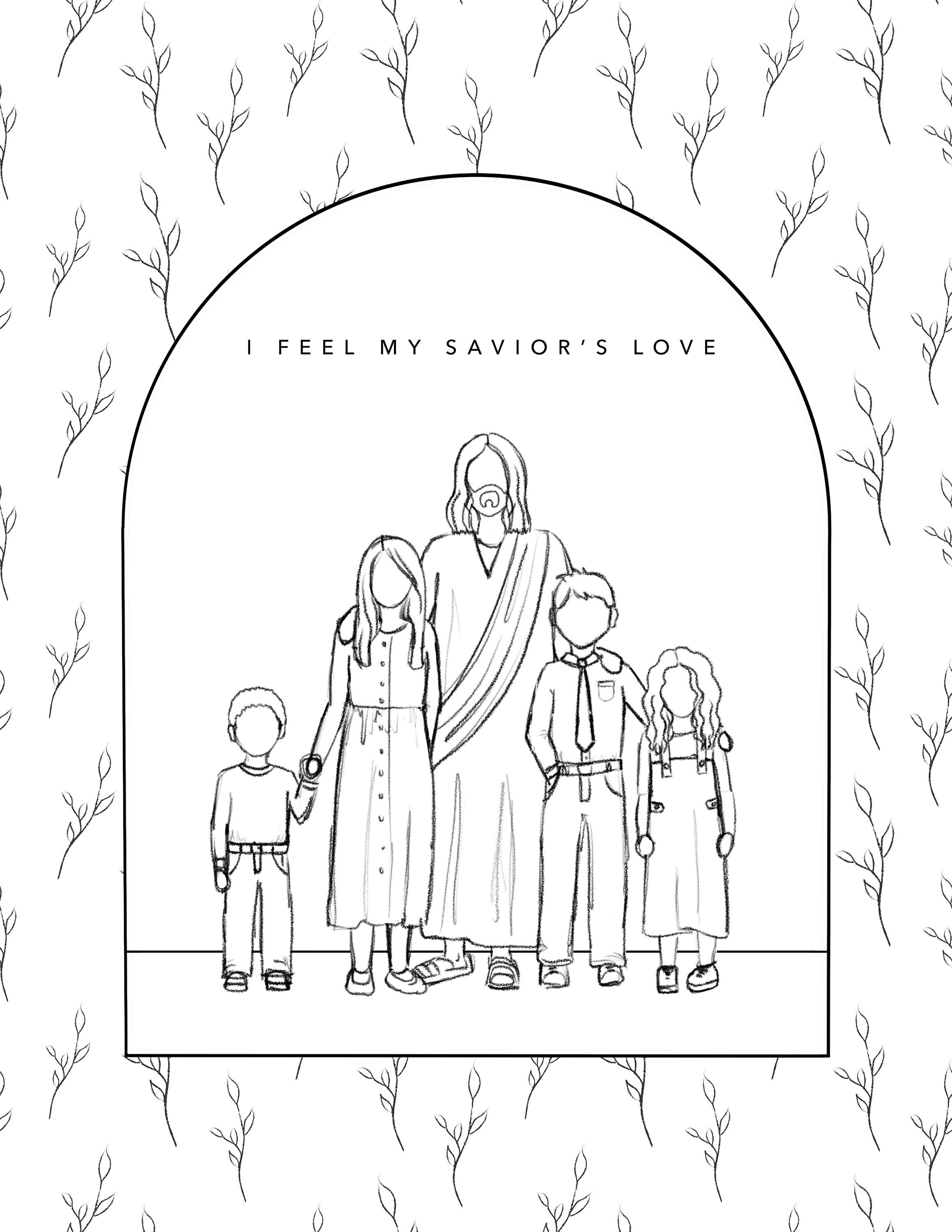 Christian Valentine's Day Coloring Page Bundle | Mutual/young Women's ...