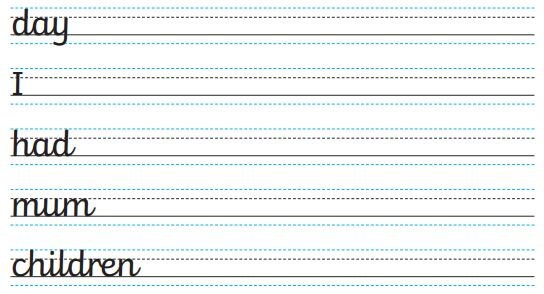 10 Printable Trace the Words Worksheet! First 100 High Frequency Words ...