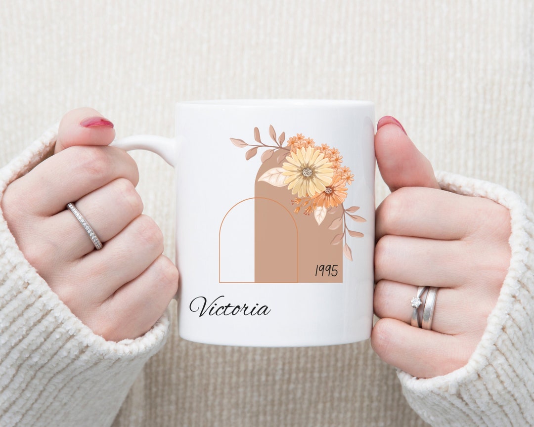 Personalized Coffee Mug With Name for Birthday Gift for Her Custom ...