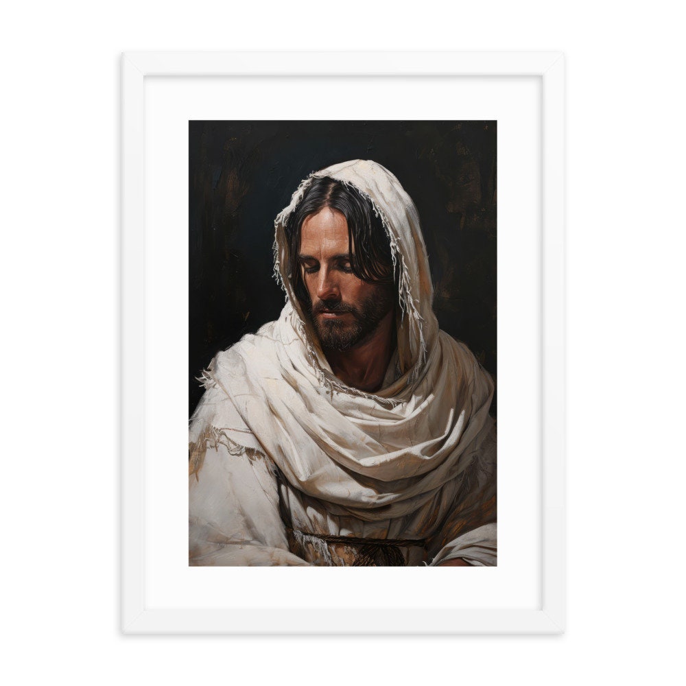 Jesus Christ Painting Messiah Painting Painting From Bible Art to ...