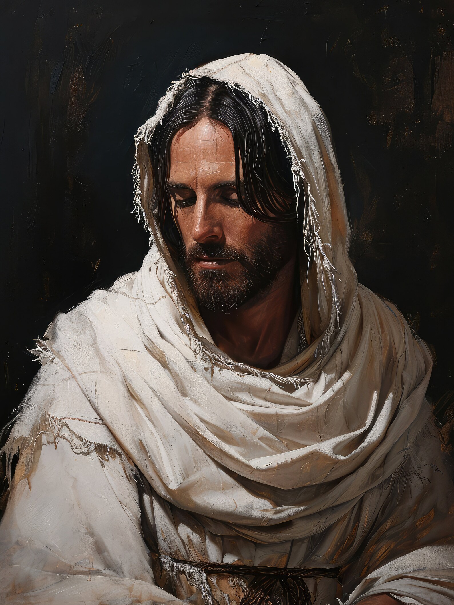Jesus Christ | Messiah Painting | Art to Uplift | Jesus Wall Art | Home ...