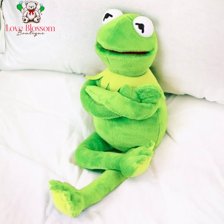 Kermit the Frog Plushie, Kermit the Frog Toy, Muppet Toy, Muppet ...