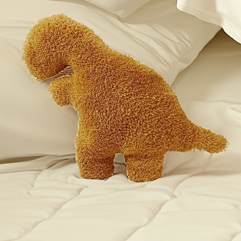 Dino Plushie Dino Nugget Pillow, Decorative Pillow, Dino Nugget Cushion ... Dino Plushie Dino Nugget Pillow, Decorative Pillow, Dino Nugget Cushion ...