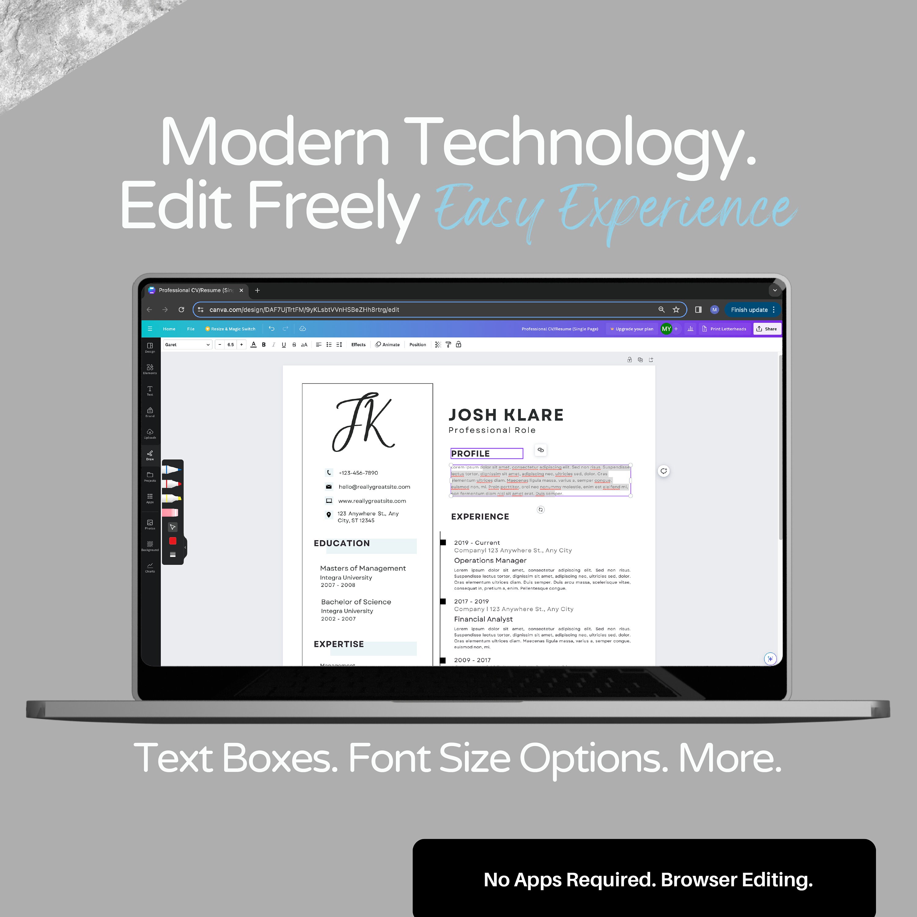 Professional Resume/cv Template Design Bundle 1 2 Page Resume, Cover ...
