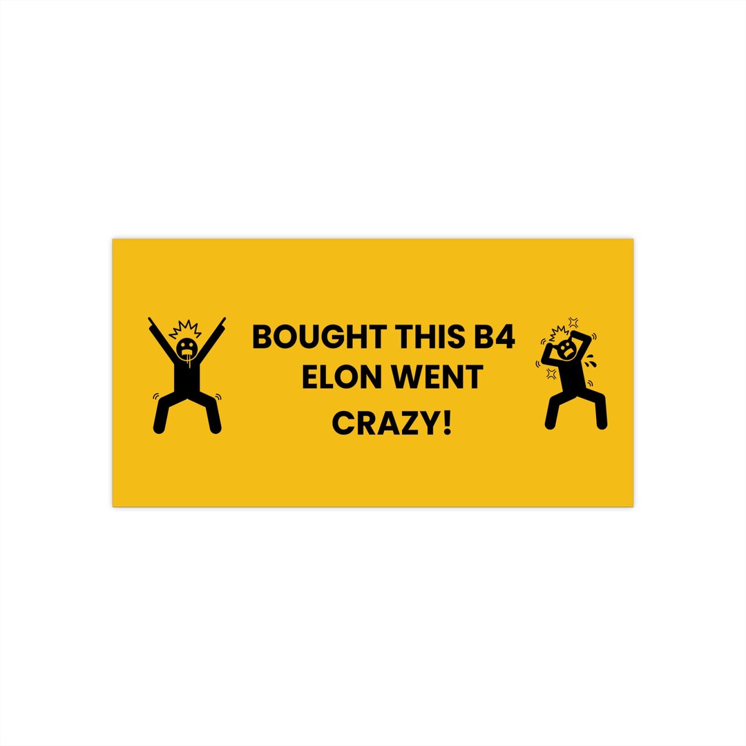 Fun Bumper Stickers for Car Enthusiasts, Humorous Car Decals, Quirky ...