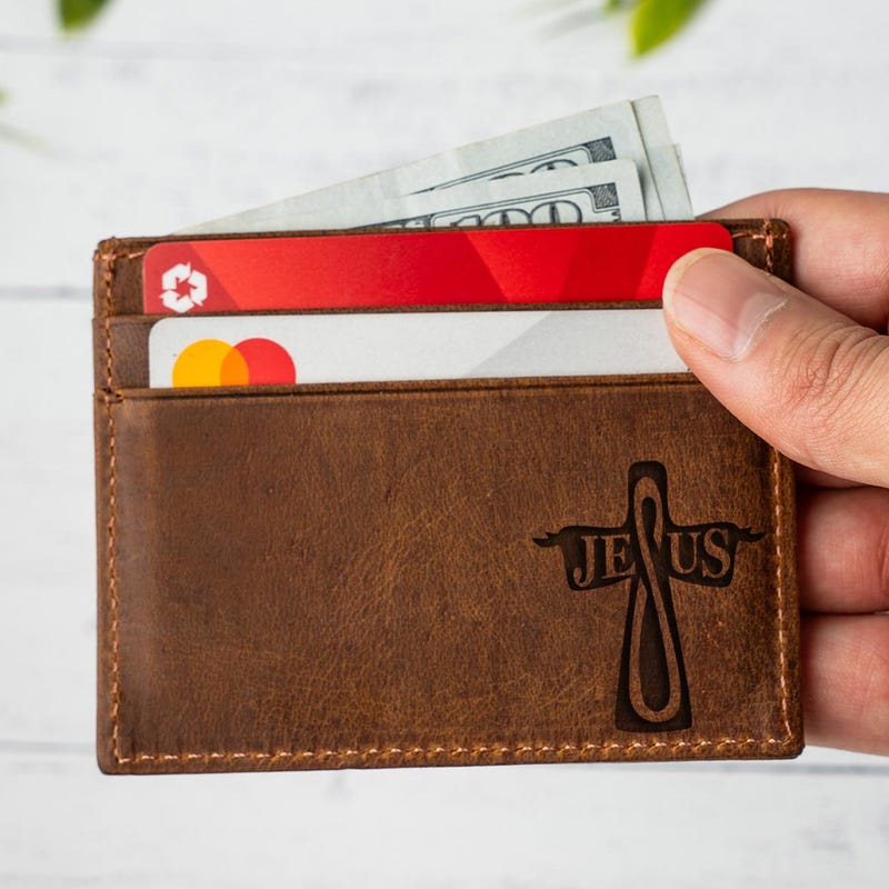 Christian Wallet - Etsy