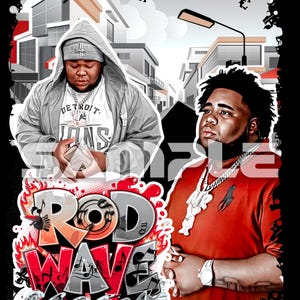 Rod Wave Shirt Design - Tour 2024 - Rod Wave Concert - Hip Hop Music ...