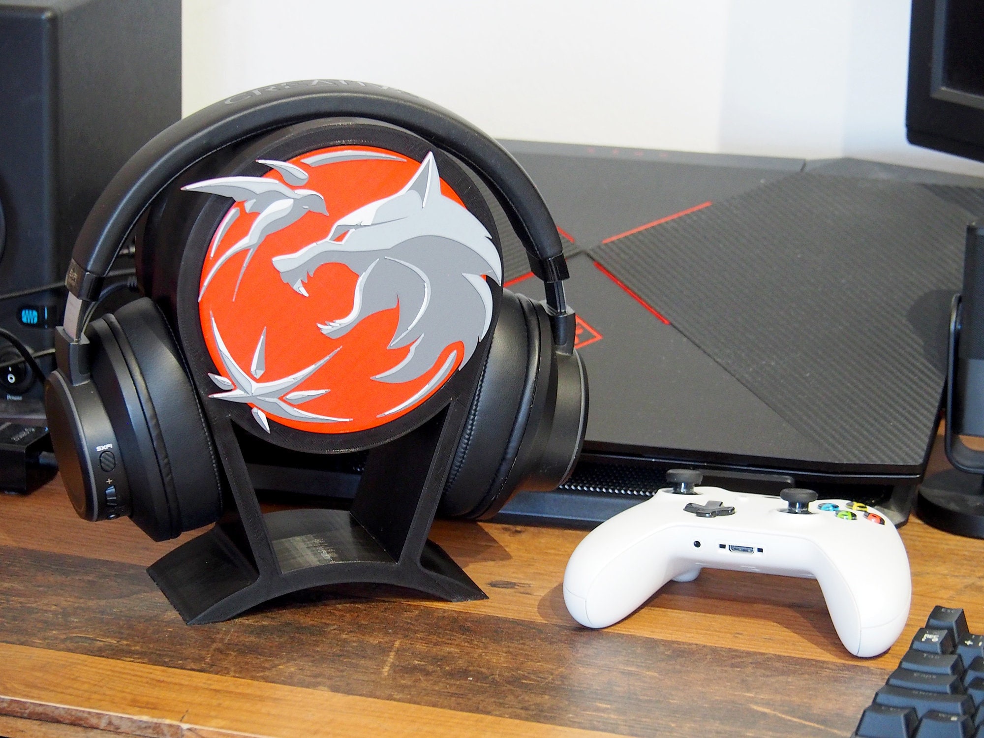 Buy The Witcher Personalized 3D Printed Headphone Stand With Series ...