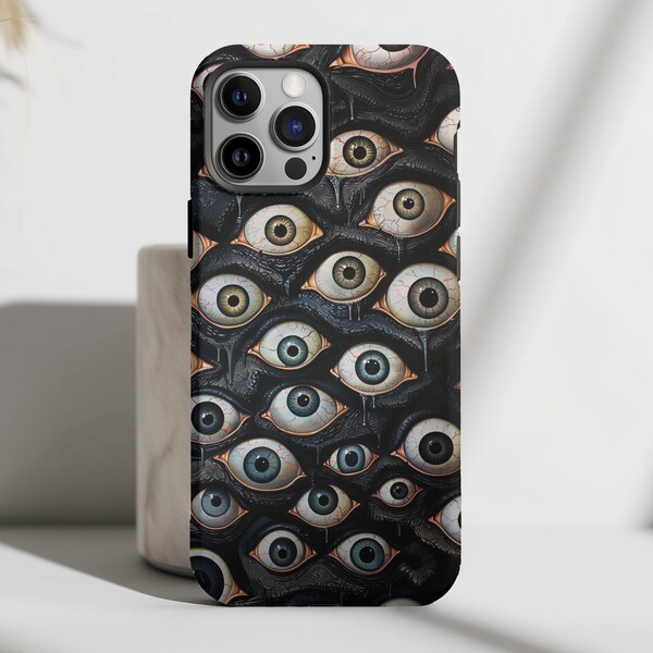 Dark Eye Phone Case - Etsy