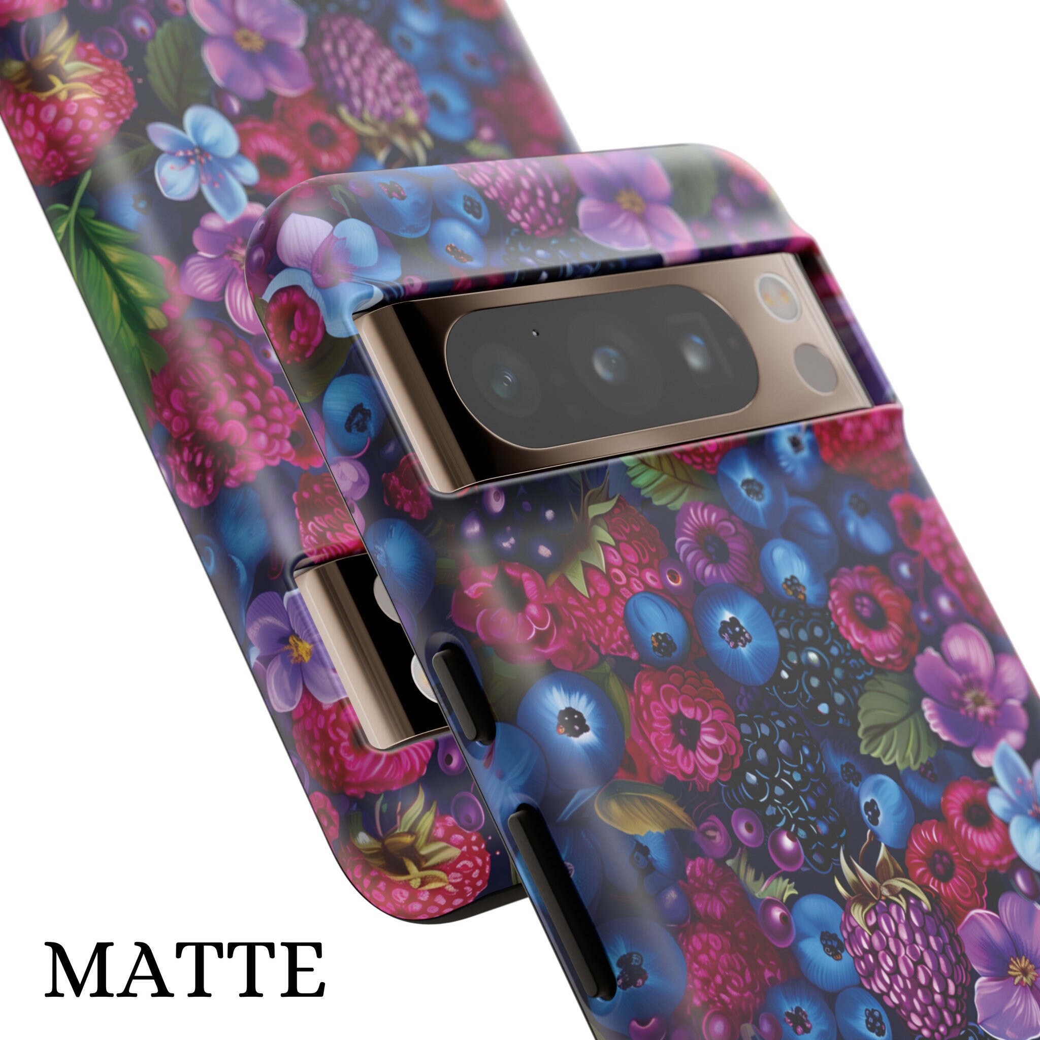 Cute Fruit Phone Case Berry Collage Girly Aesthetic Protective Cell ...