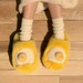 Cute Slippers, Egg, Funny Slippers, House Slippers, Fuzzy Slippers ...