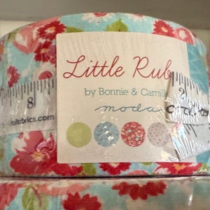 Little Ruby Jelly Roll - OUT OF Print-rare - 40 Pieces 2 1/2” X 42 ...