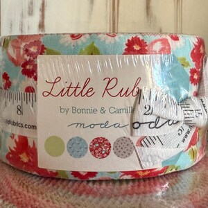 Little Ruby Jelly Roll - OUT OF Print-rare - 40 Pieces 2 1/2” X 42 ...