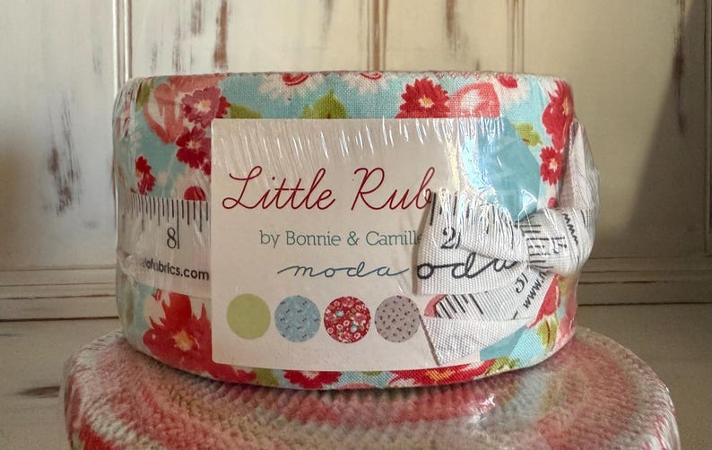 Little Ruby Jelly Roll - OUT OF Print-rare - 40 Pieces 2 1/2” X 42 ...