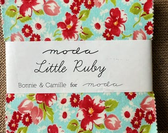 Ruby Charm Pack by Bonnie and Camille for Moda - Etsy