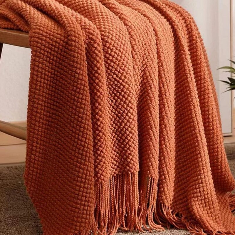 Knit Throw - Etsy