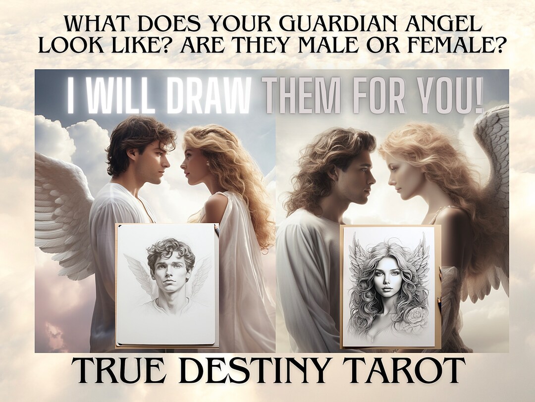 I Will Draw Your Guardian Angel/spirit Guide Free Guided Message From ...