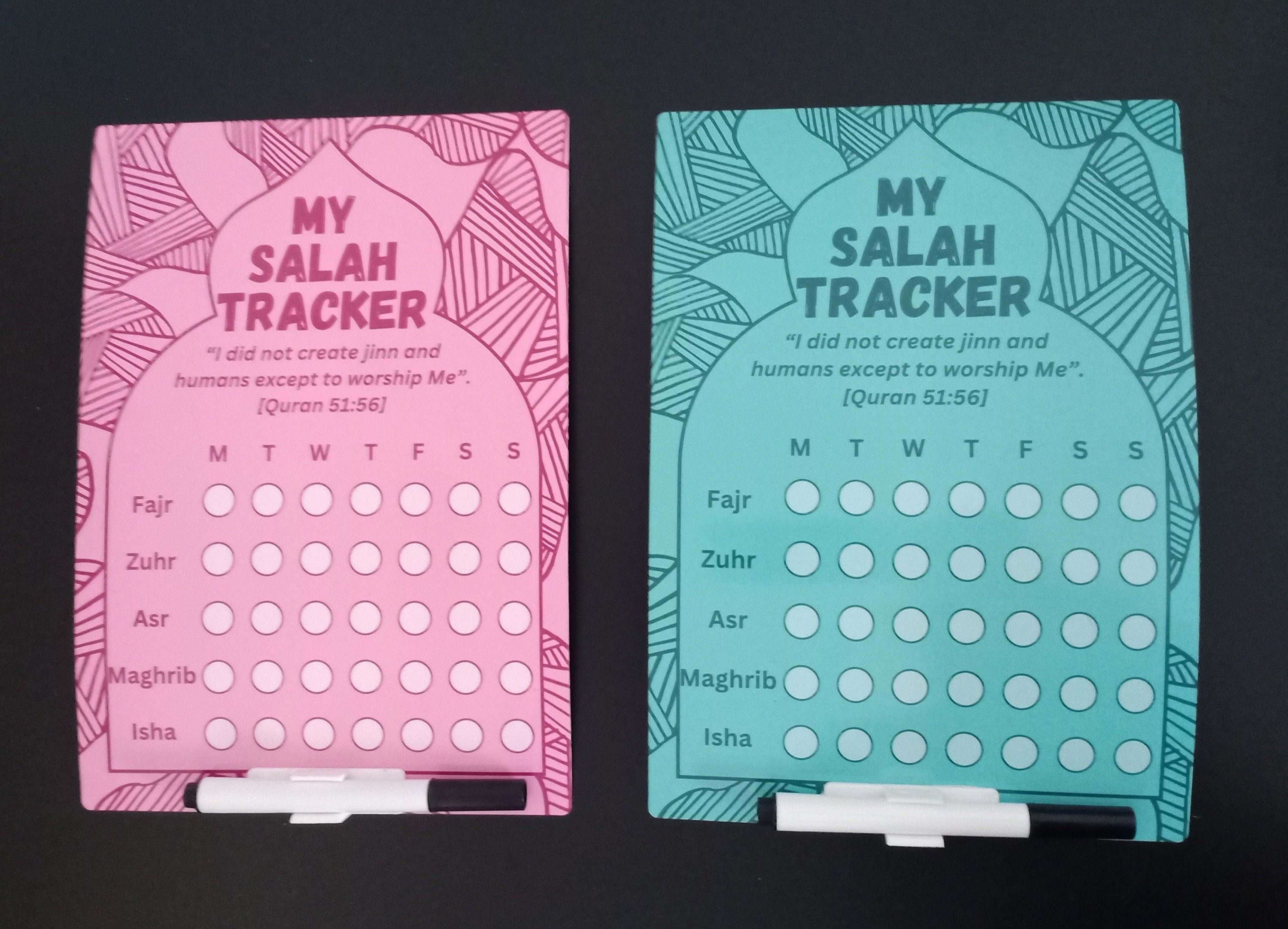 Prayer Tracker | Salah | Namaz | Daily Planner | Notepad | Ramadan ...