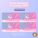 Pastel Moonlight Animated Streaming Scenes Overlay // for OBS, Stream ...