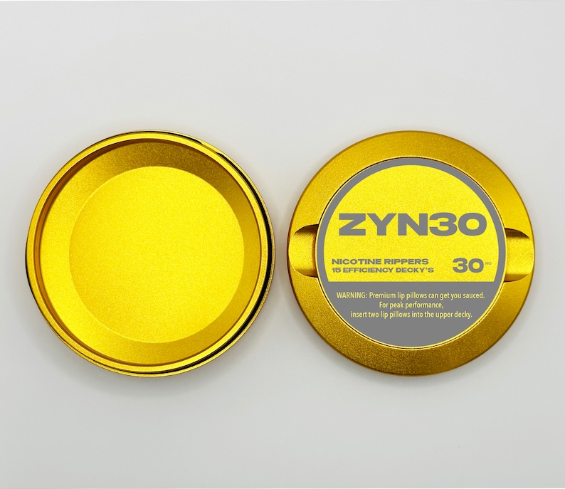 Edition 004: ZYN30 Metal Zyn Can, Custom Snus Container, Metal Snus Can ...