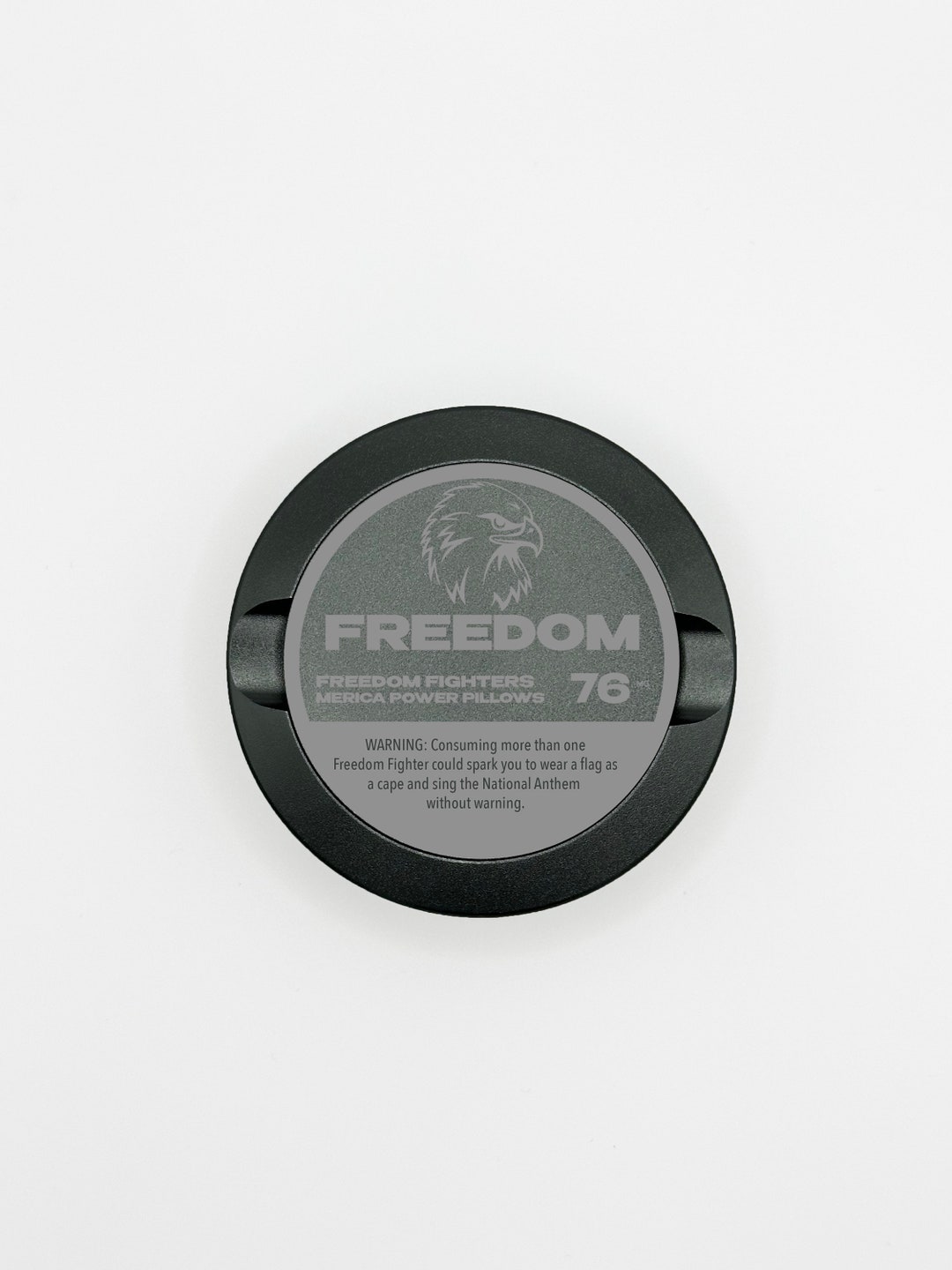 Edition 005: FREEDOM Metal Zyn Can, Custom Zyn Container, Metal Snus ...