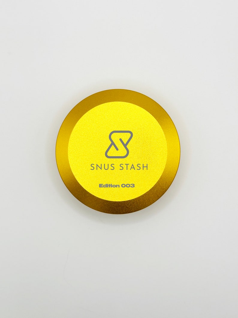 Gld Edition 003: ZYNACCINO Metal Zyn Can, Custom Snus Container, Metal ...