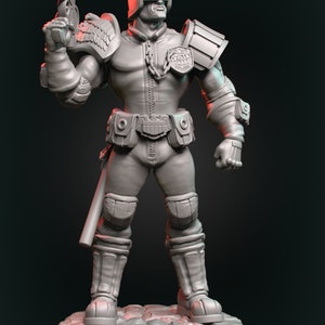 Judge Dredd 3D Printed 1:15 Scale Model. - Etsy