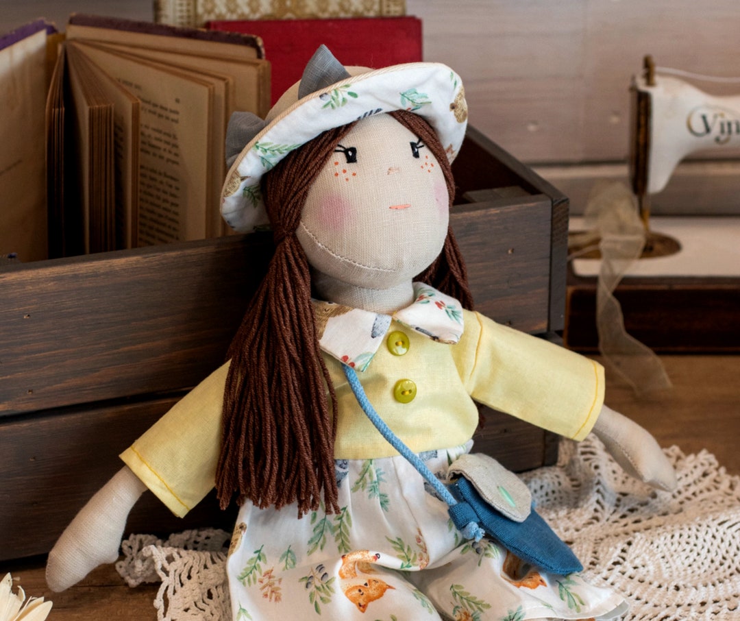 Personalized Baby Doll, Baby Girl Gift, Handmade Doll, Baby Shower Gift ...