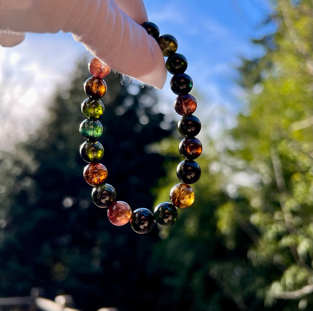Premium Quality Certified Natural Rich Rainbow Color Tourmaline ...
