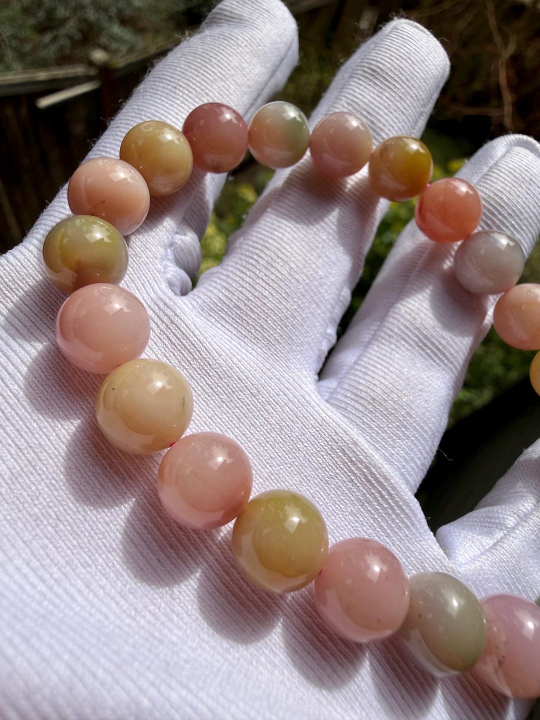 Certified Natural Sichuan Old Mine Yanyuan Agate Bracelet, Macarons ...