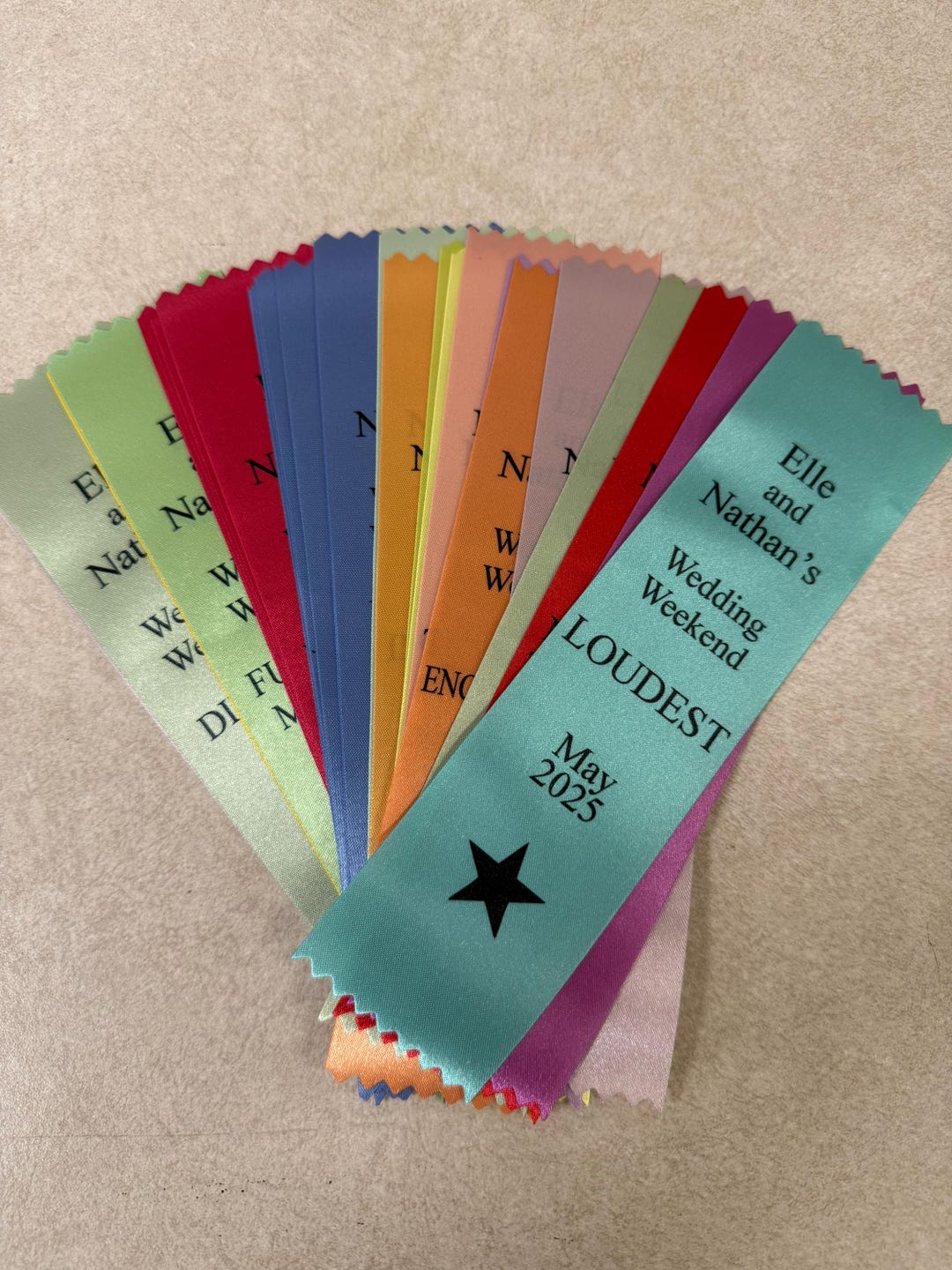 Custom Ribbon Awards: Personalized Track Ribbons (8" X 2") - Etsy