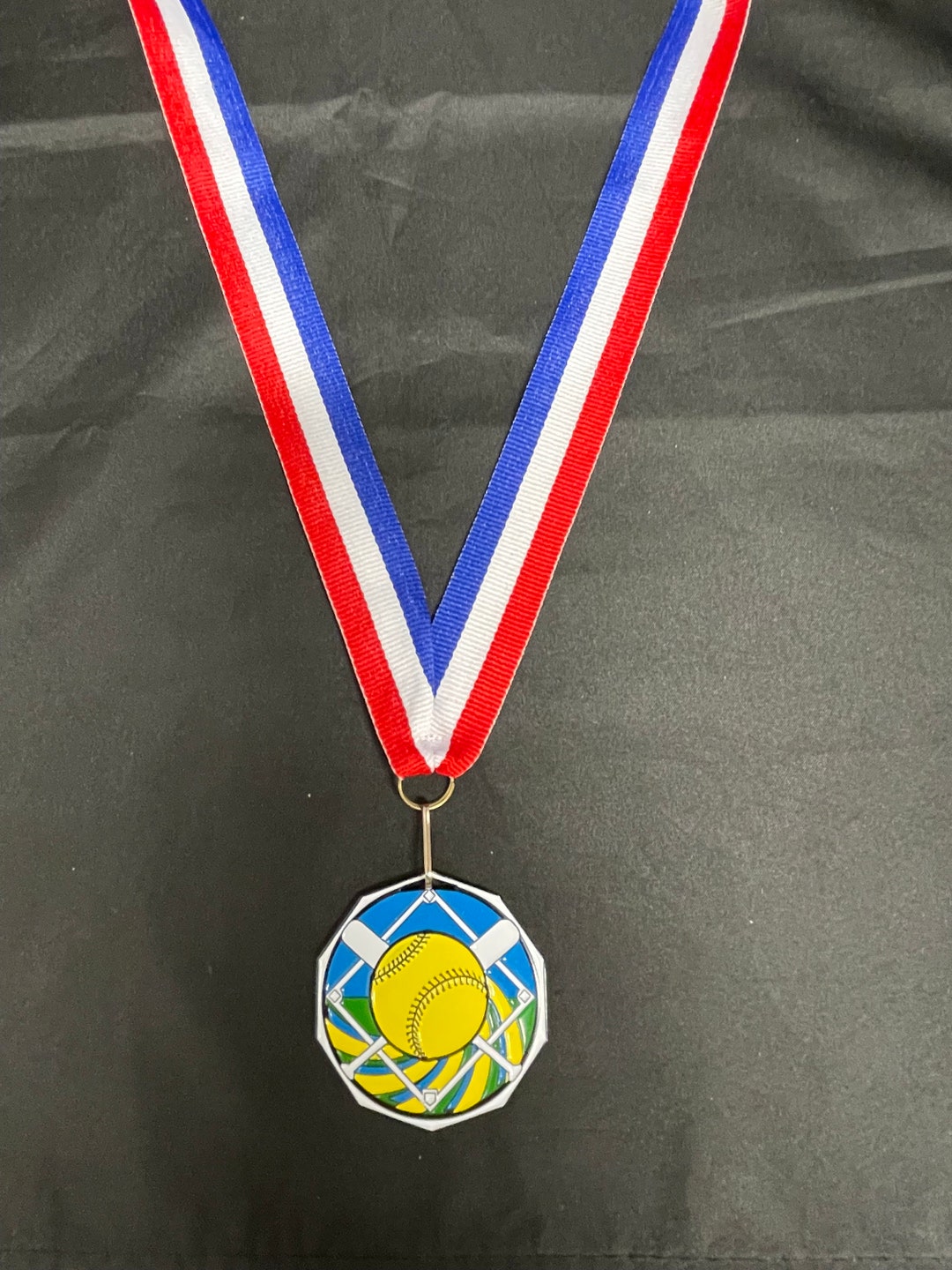 Softball Medals / Softball / MVP Medal / 1st Medal / Gold Medal ...