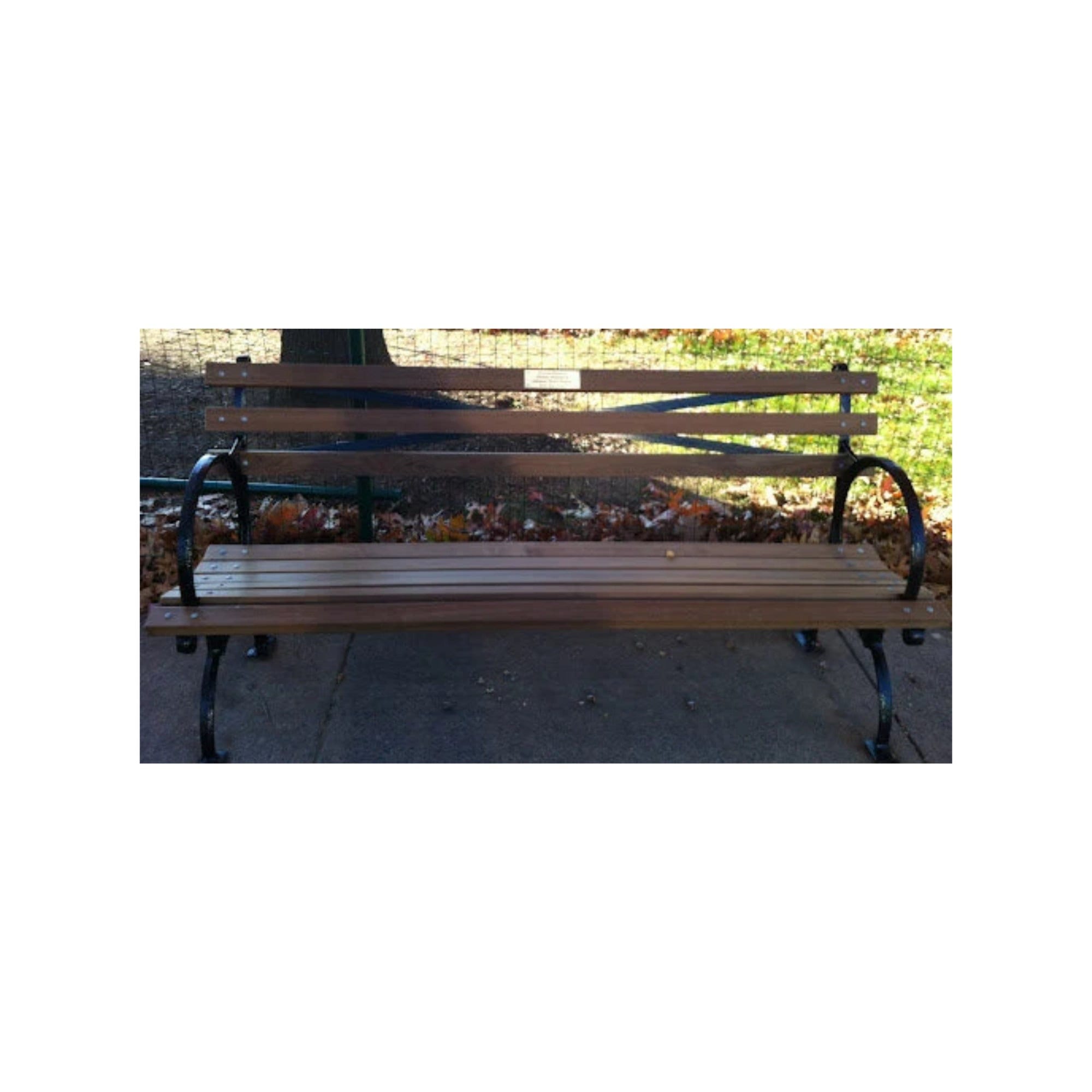 Bench Plate , Park Bench Engraved Plate - Etsy