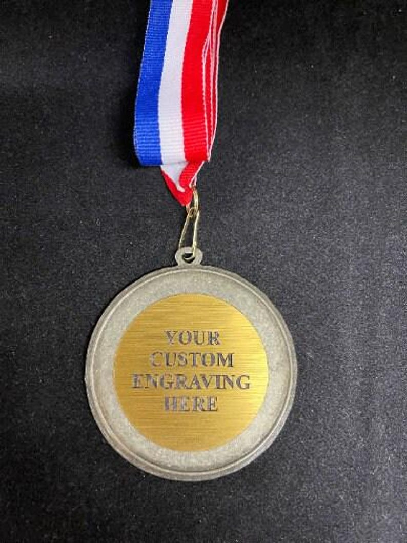 Custom Medal Personalized Medal Create Your Own Medal You Deserve a ...