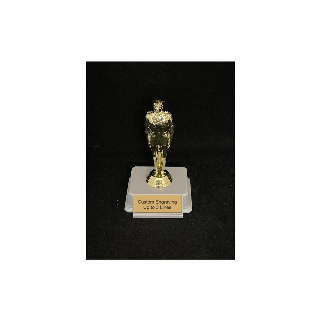 Police Officer Trophy, Police Graduation, Police Officer, Police Gifts ...