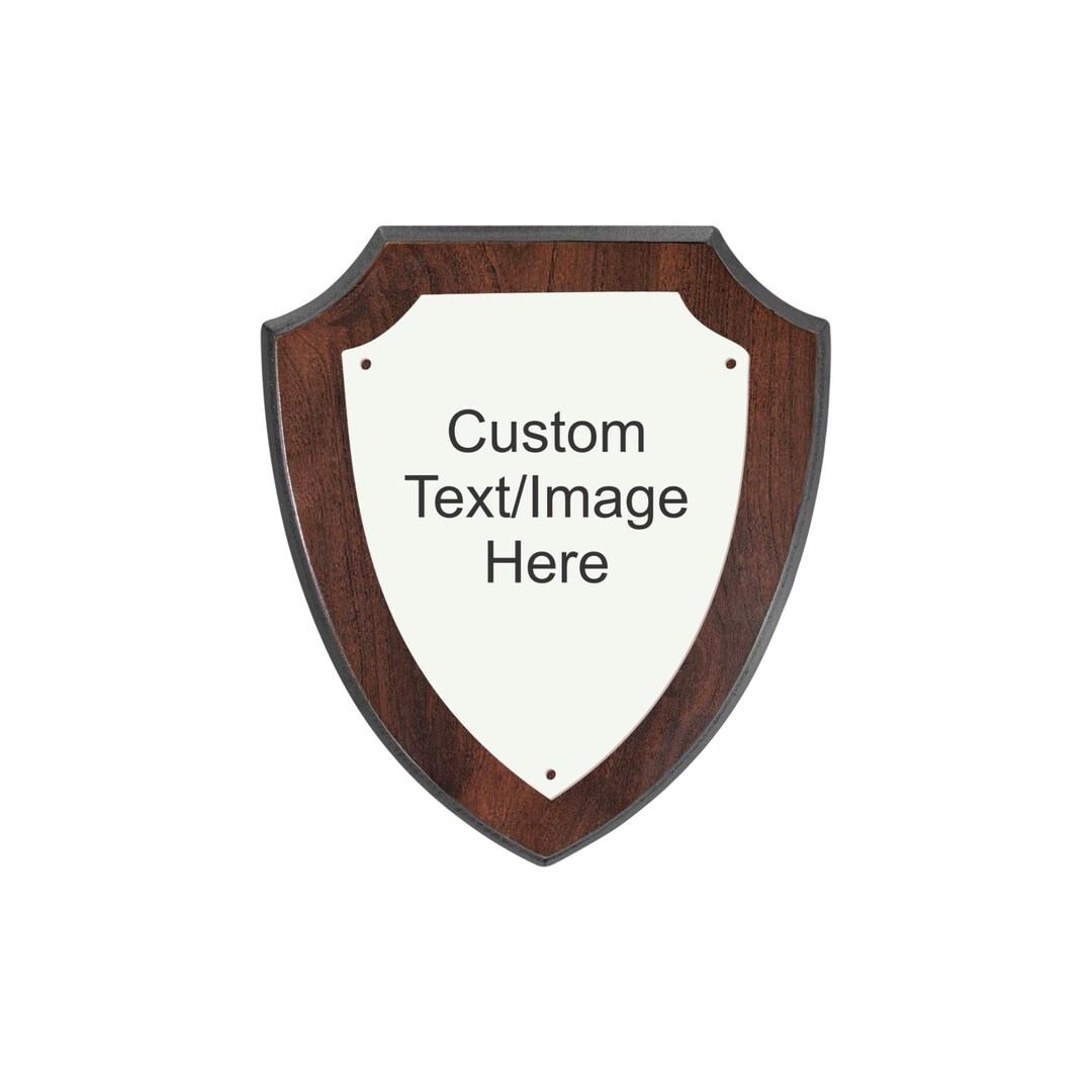 Custom Shield Plaque, Custom Plaque, Personalized Plaque, Custom Award ...