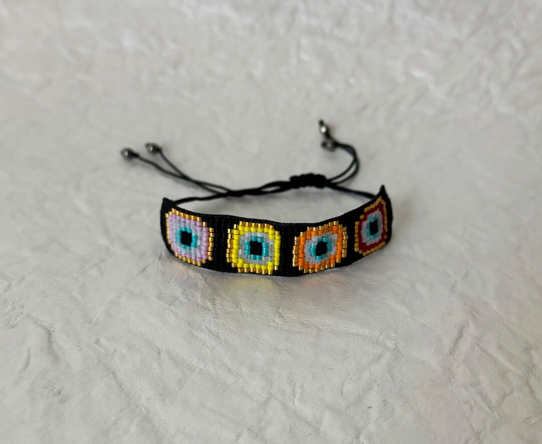 Miyuki Bracelet Pattern, Digital Download, Beaded Loom Bracelet ...