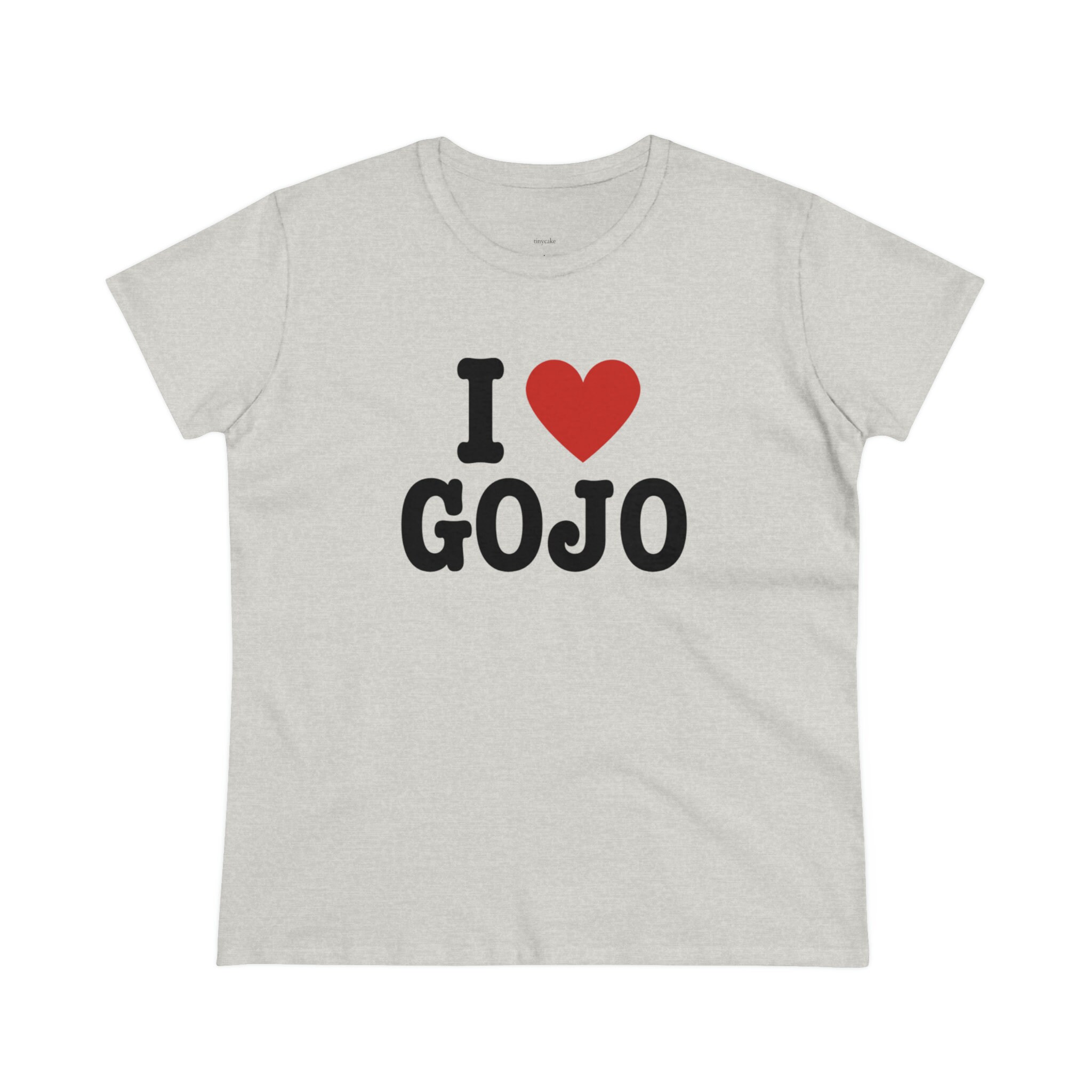 I Love Gojo Baby Tee / I Heart Gojo T-shirt / Jujutsu Kaisen T-shirt - Etsy