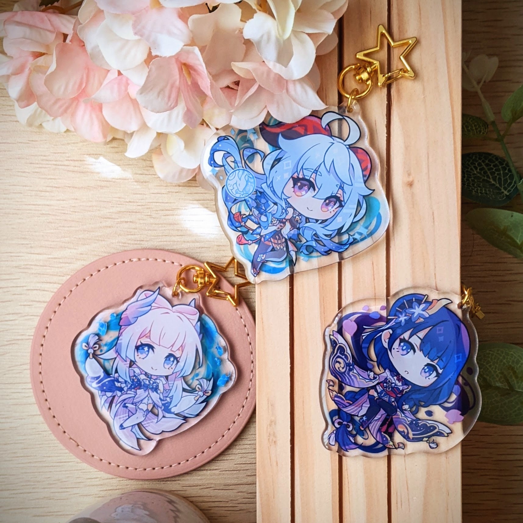 Genshin Impact Chibi Charms - Etsy