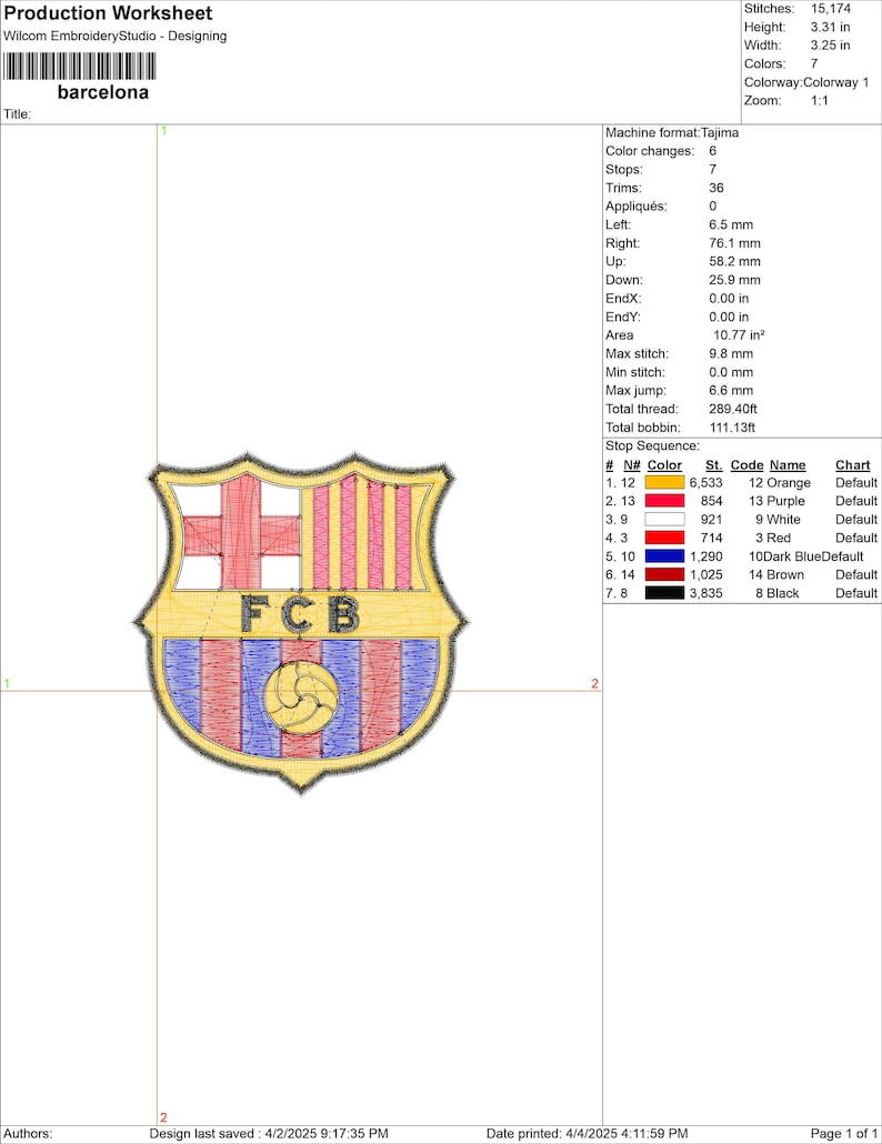 FC Barcelona Embroidery Design – Digital File - Etsy